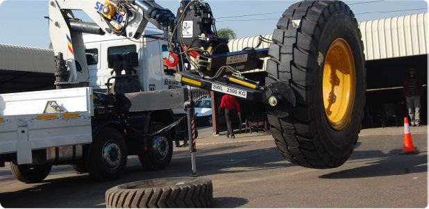 Tyre Handlers - Machinery Contractors